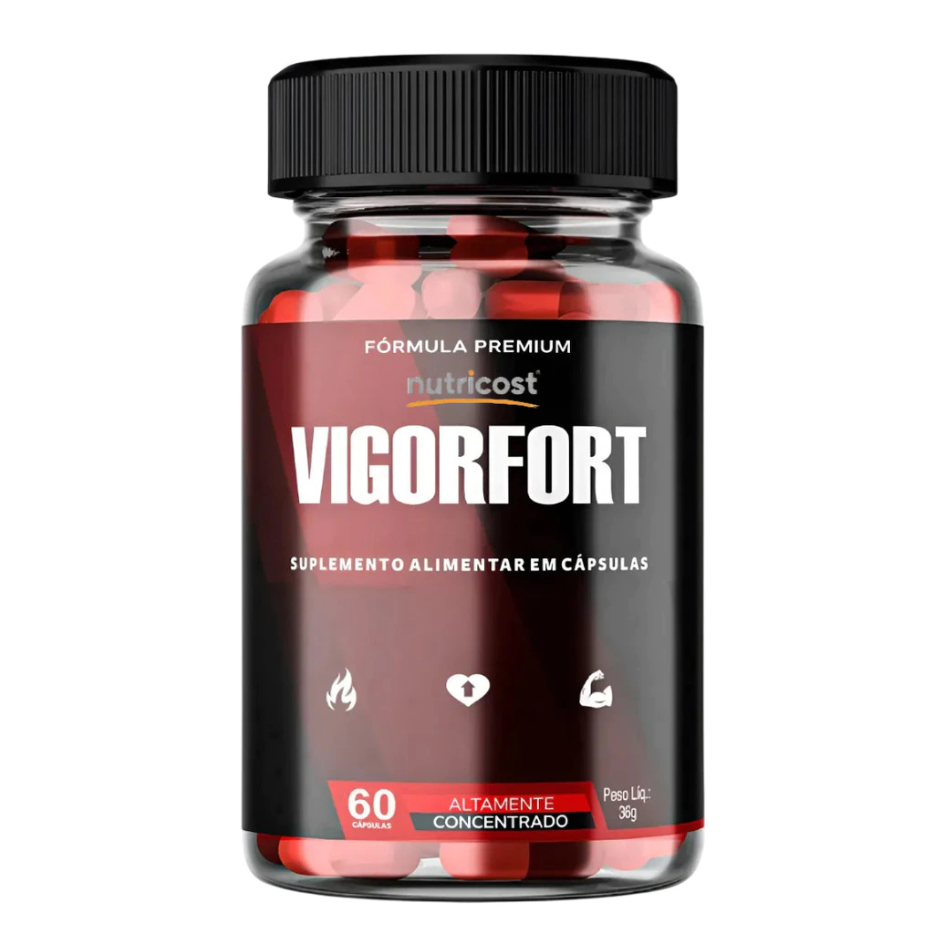 1 Vigorfort Premium 60 caps Suplemento Uso diário Masculino Vigor Forte ...